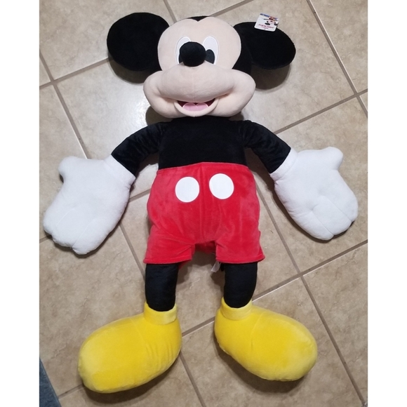 Disney | Toys | Disneys Mickey Mouse Jumbo 3 Inch Plush | Poshmark
